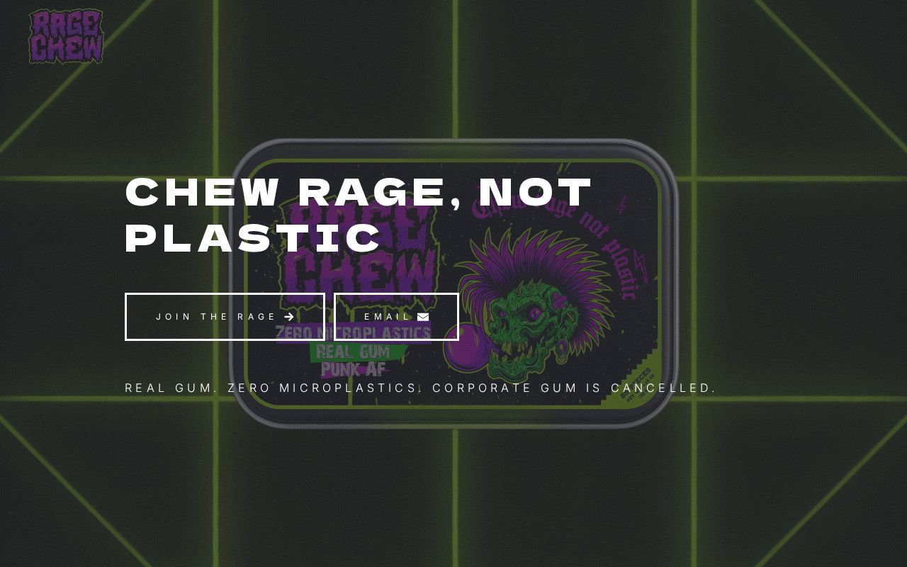Rage Chew | Plastic-Free Punk Gum